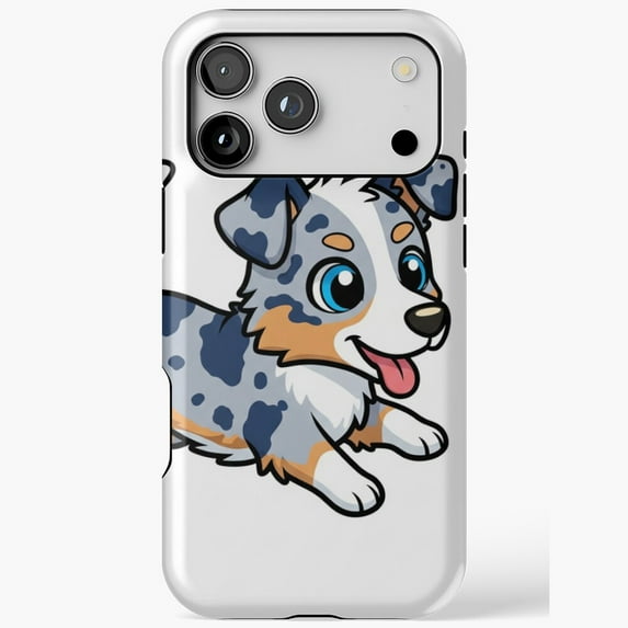 Artistic Aussie Dog Portrait Graphic For Owners iPhone 11 through 17 ...