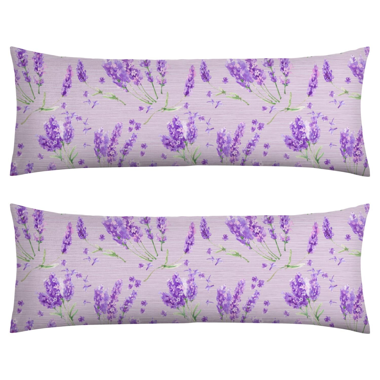 Artistic Body Pillow Cover 20x54 - Romantic Rose Peony Pattern Long ...