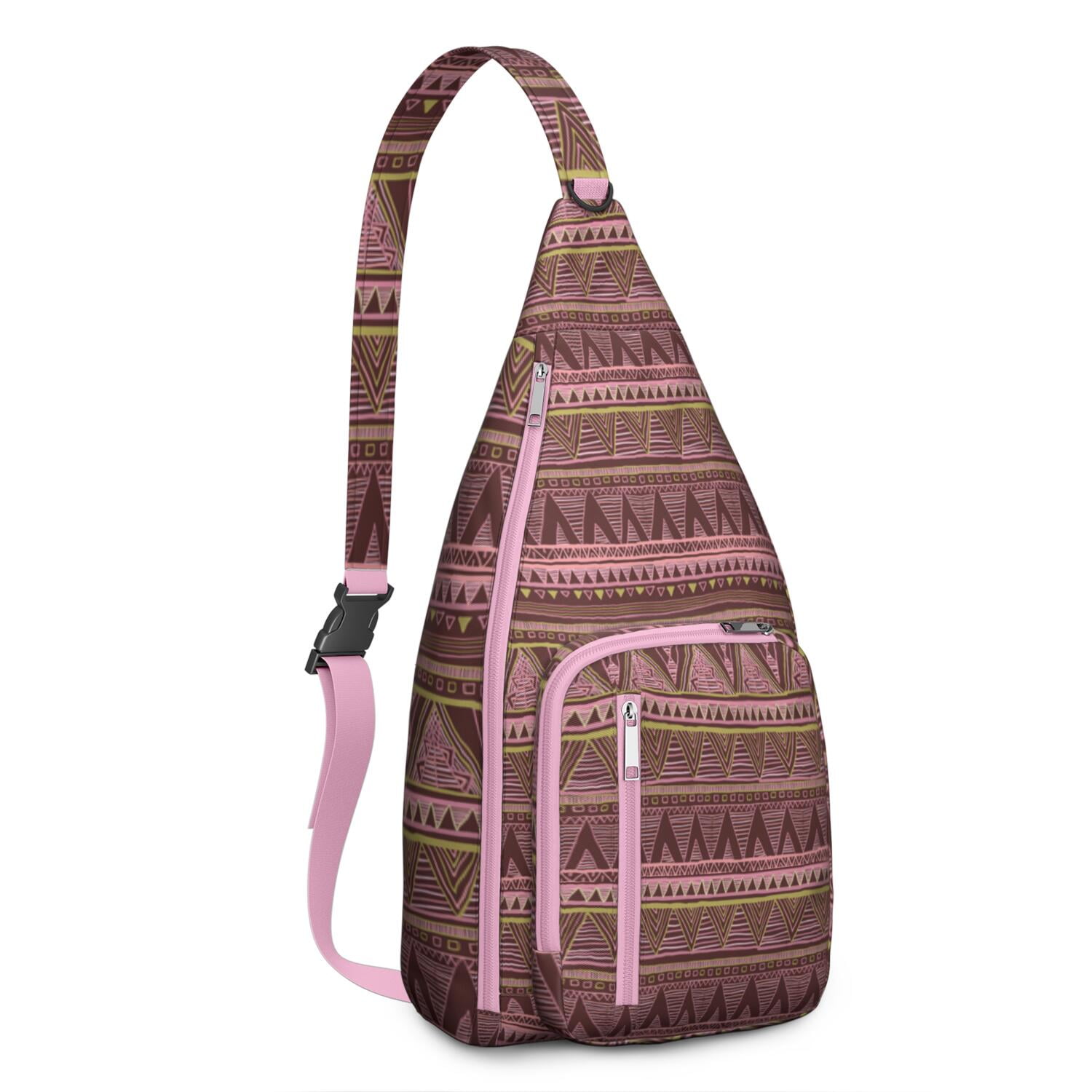 Artistic Bohemian Chest Bag - Lightweight Durable Adjustable Strap ...