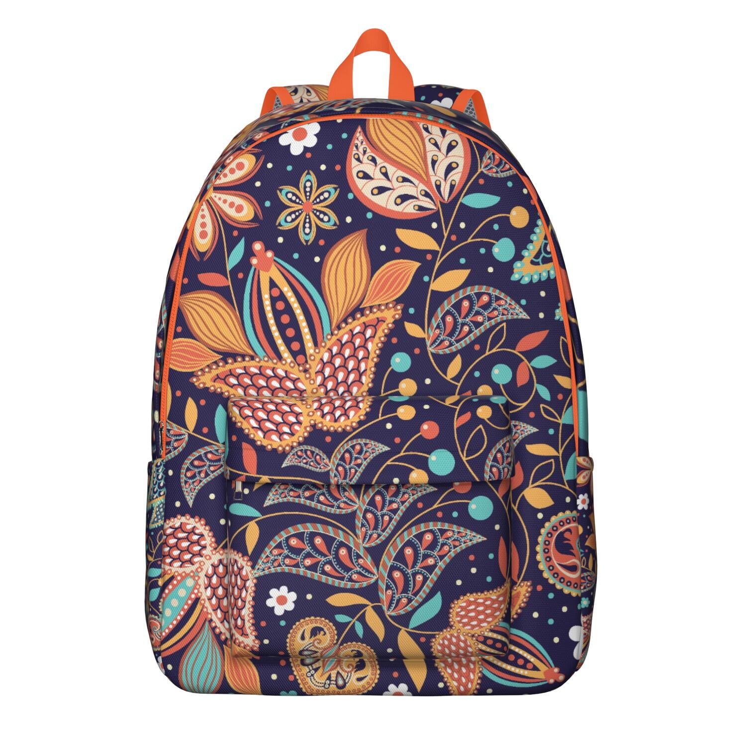 Artistic Boho Paisley Backpack Featuring Vintage Mandala and Exotic ...