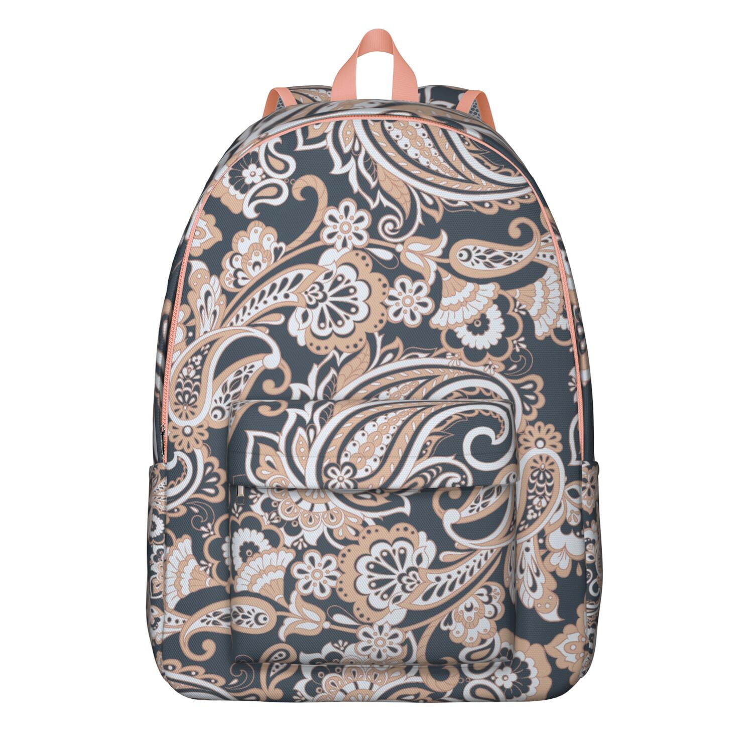Artistic Boho Paisley Backpack Featuring Vintage Mandala and Exotic ...