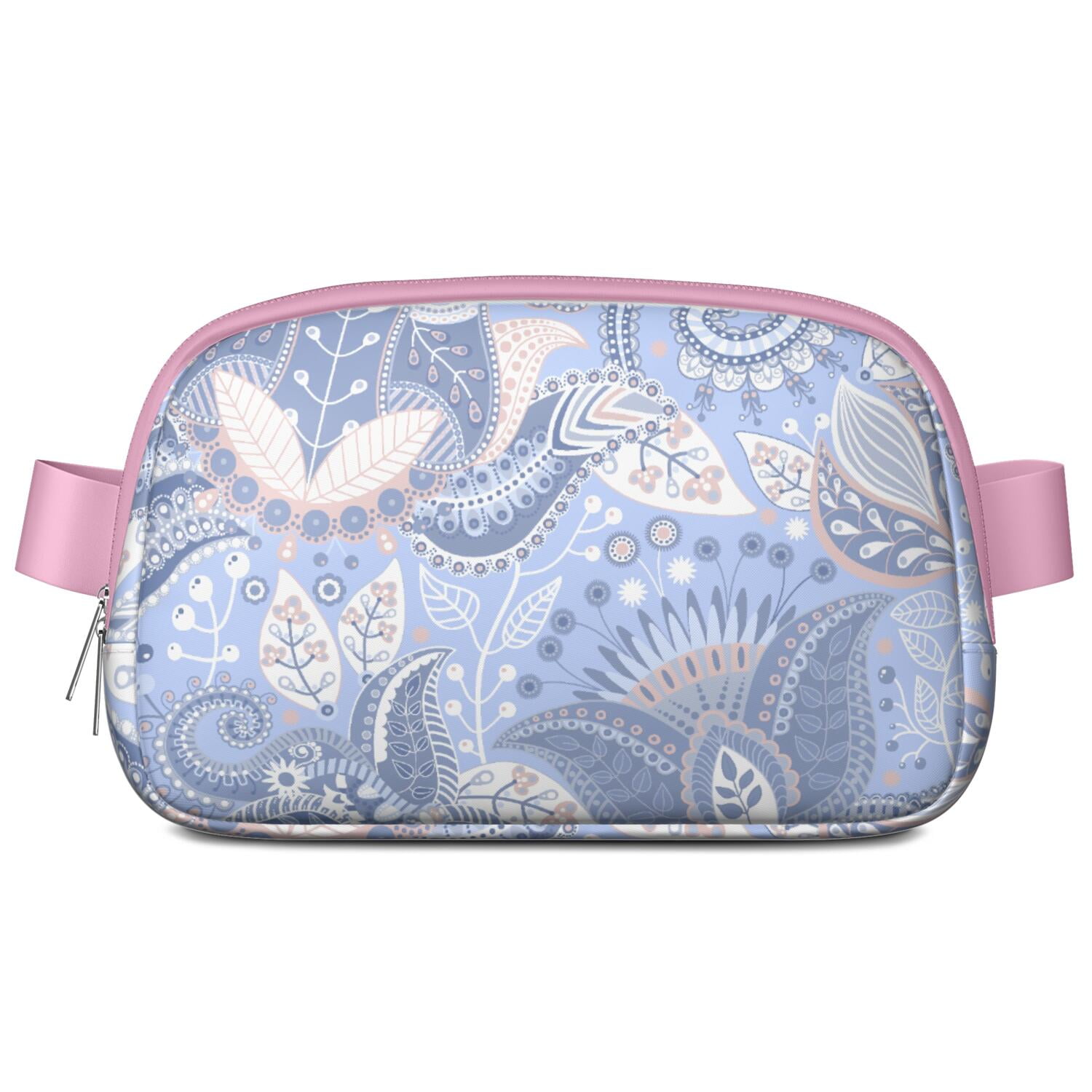 Artistic Chic Waist Bag – Paisley Floral Fanny Pack with Bohemian Retro ...