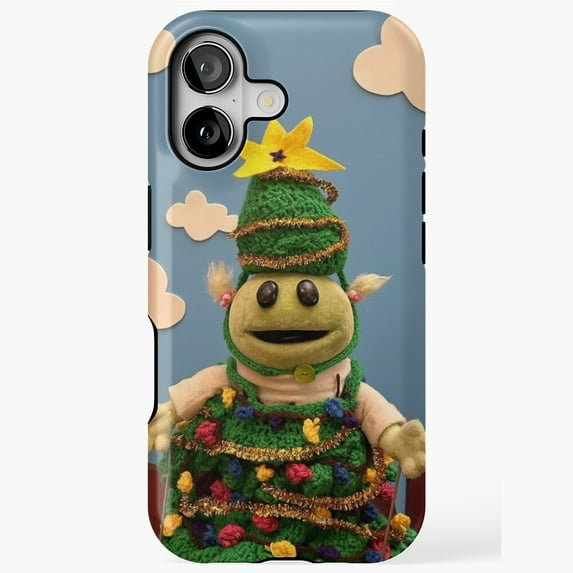 Artistic Christmas Tree Mona Nanalan Holiday Design Case for iPhone 17 ...