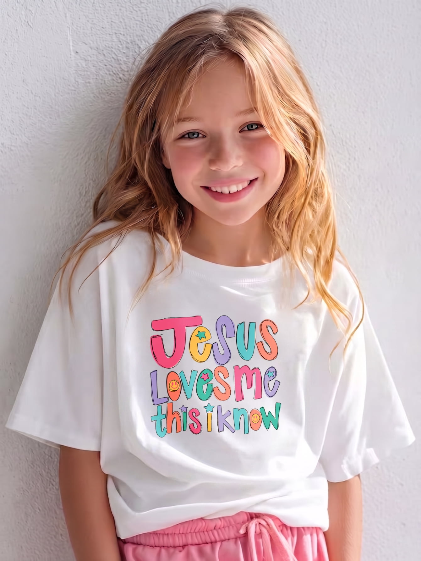 Artistic Colorful Kids Slogan Star Letter Pattern The Children's Place ...