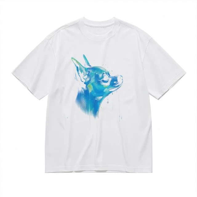 Artistic Dog Graphic Tee - Walmart.com
