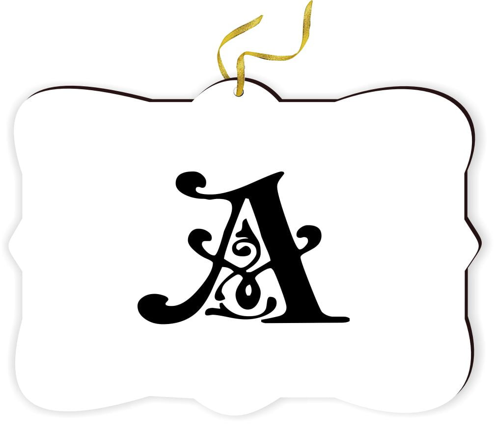 Artistic Donna - MONOGRAM PERSONALIZED LETTERING for Car Interior Rear ...