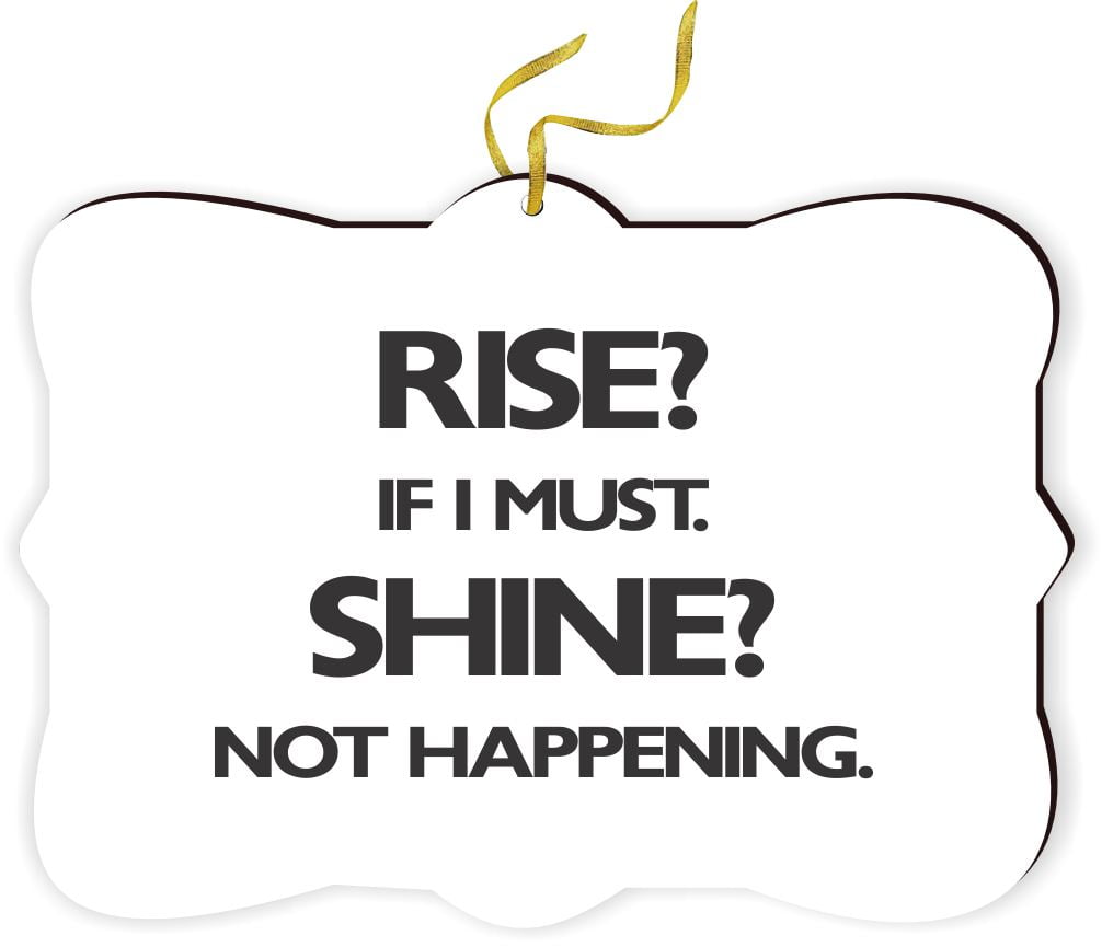 Artistic Donna - Rise if I must - Shine not Happening - for Car ...