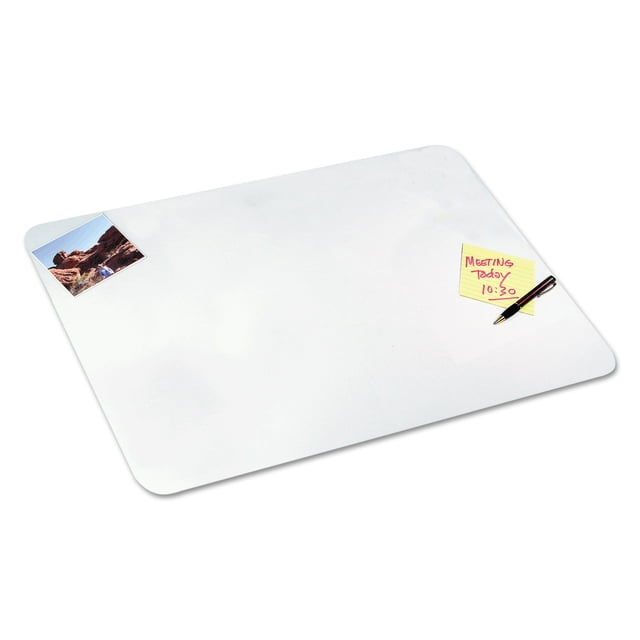 Artistic Eco-clear Desk Pad With Antimicrobial Protection, 19 X 24 ...