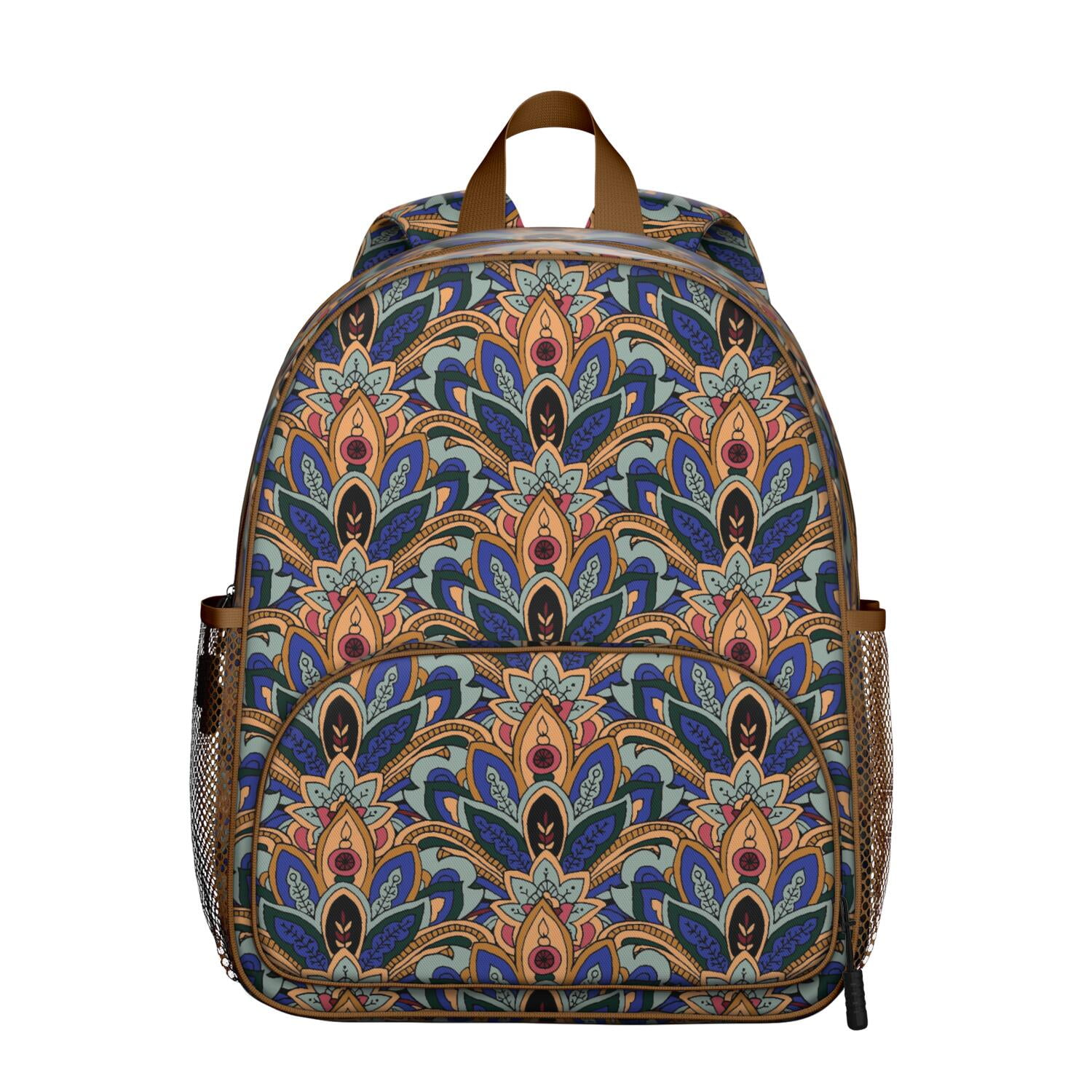 Artistic Elegant Backpack - Waterproof Ergonomic School Bag with Spine ...
