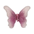Artistic Fabric Butterfly Brooch Secure Pin Ending Ventilated Substance ...