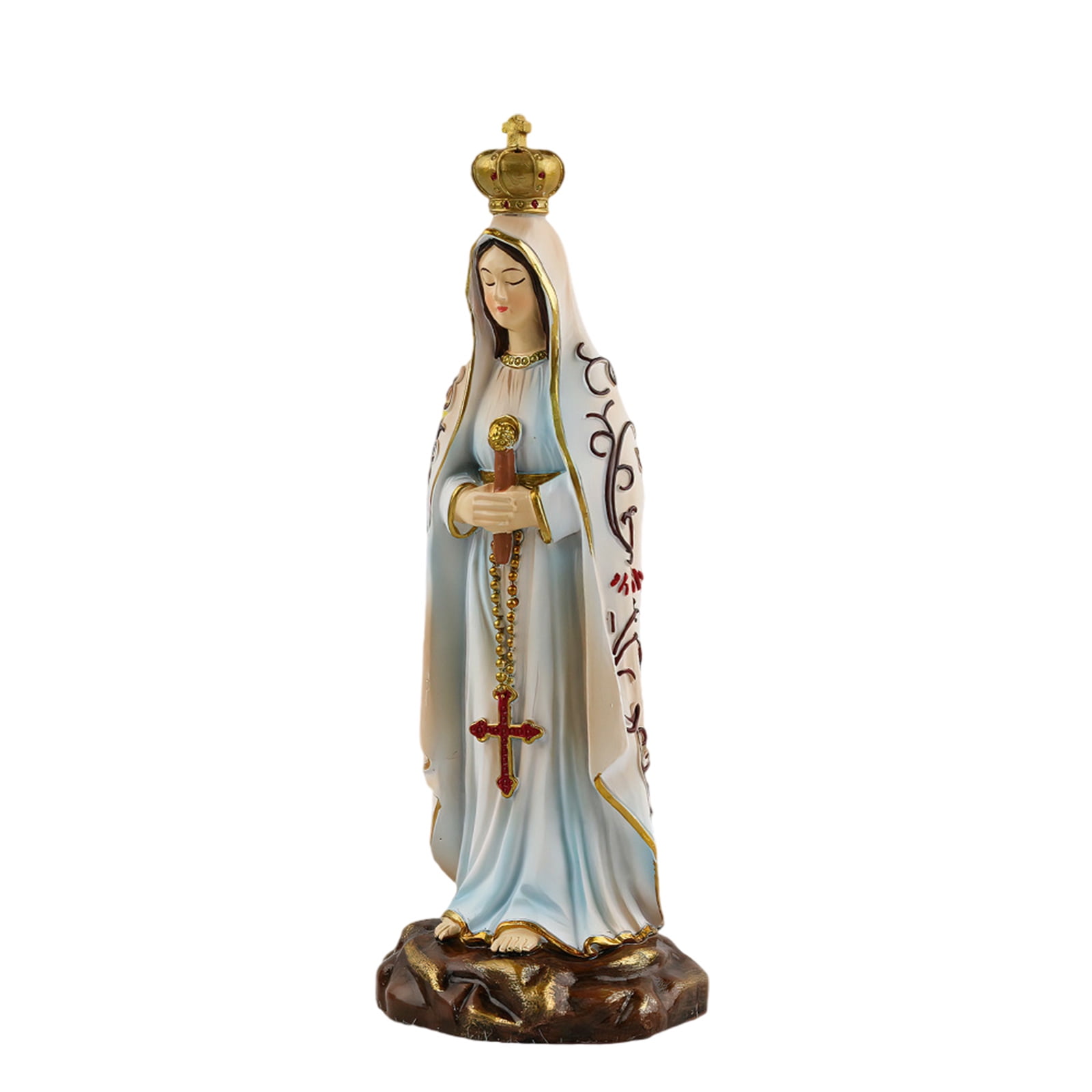 Artistic Fatima Virgin Statue Representing Peace And Devotion Resin ...