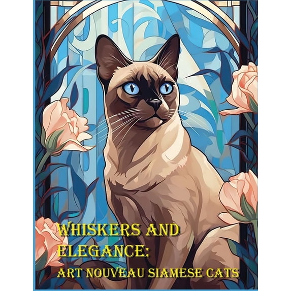 Artistic Feline Masterpieces: Whiskers and Elegance : Art Nouveau ...