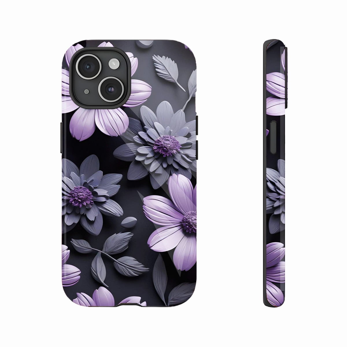Artistic Floral 3D Textured iPhone Case for Women, Mother's Day Gift ...