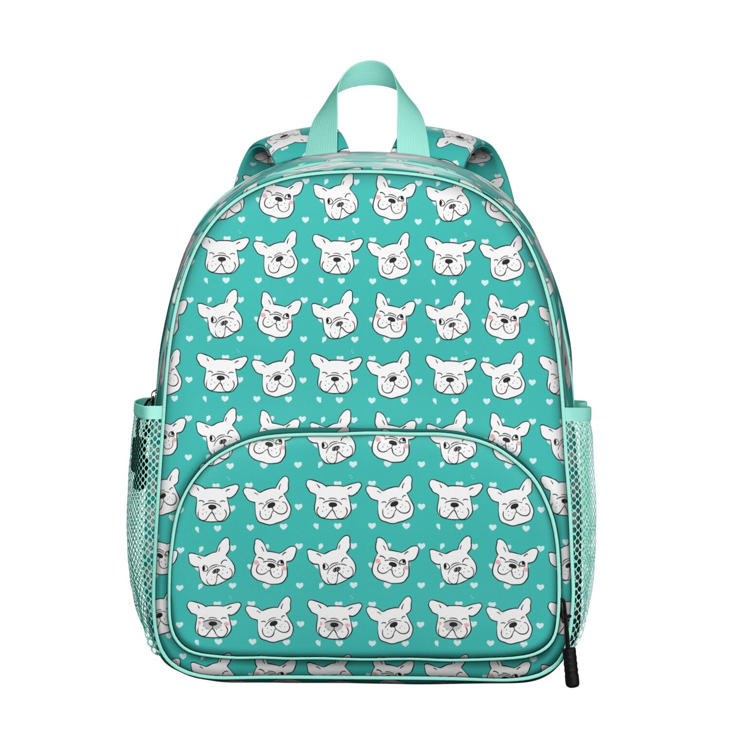 Artistic Floral Pig Backpack - Adjustable Spine-Friendly Daypack for ...