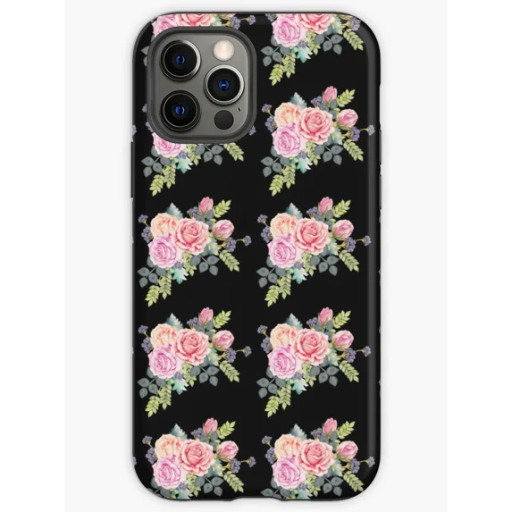 Artistic Flower Bouquet Elegant Floral Design Phone Case with iPhone 11 ...