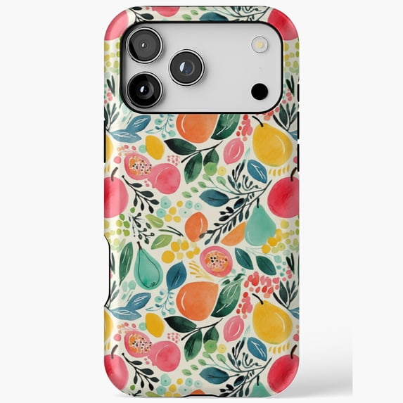 Artistic Fruit Garden Botanical PatternPhone Case for iPhone 11 through ...