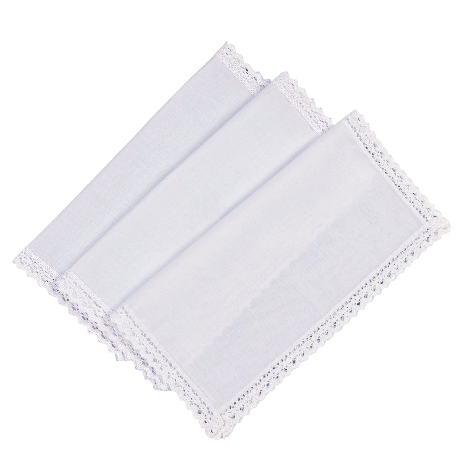 Artistic Handcraft Bridal Handkerchiefs Cotton Fabric Customizable ...