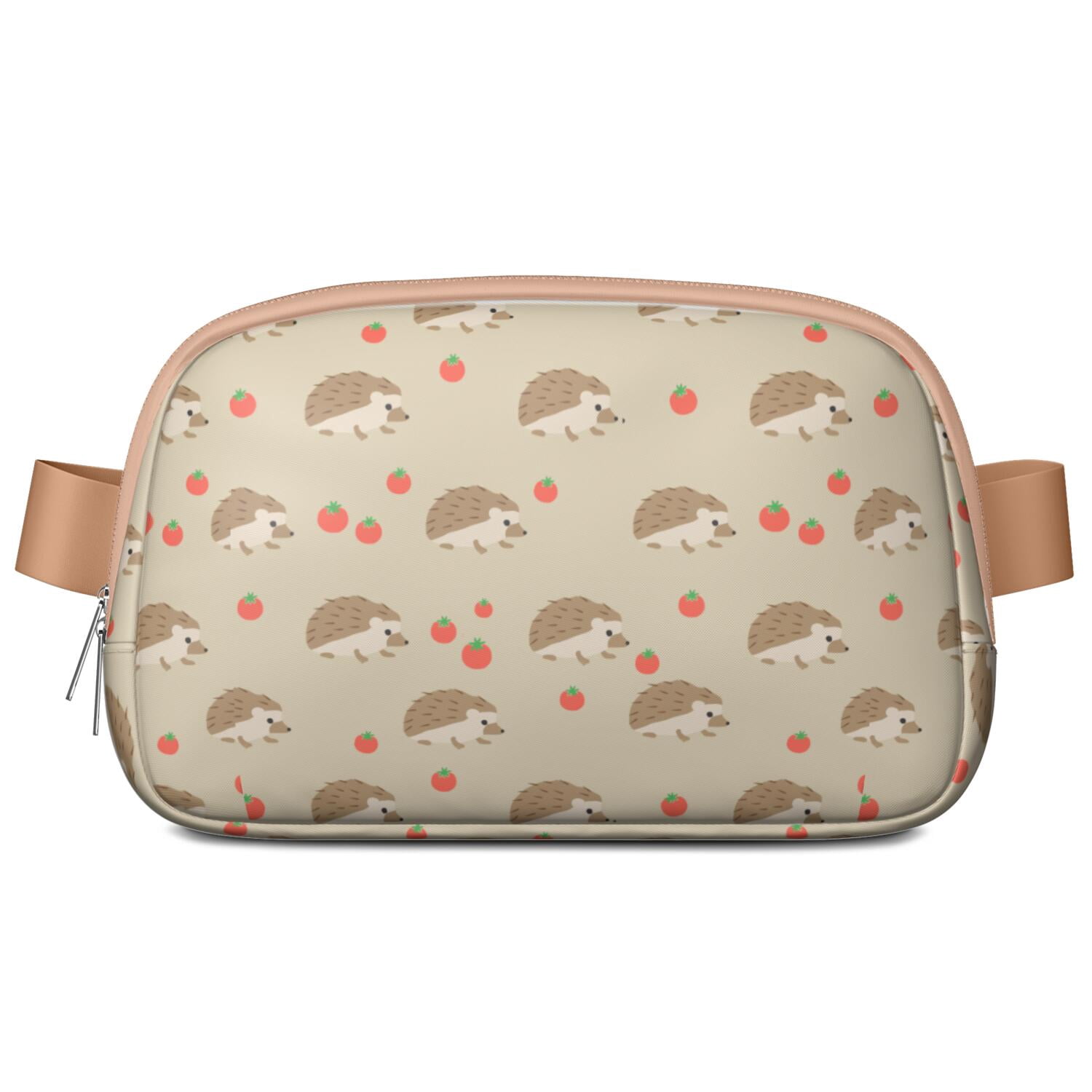 Artistic Hedgehog Belt Bag for Women – Cute Forest Cartoon Scene ...