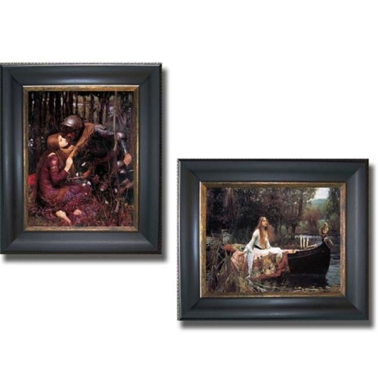 Artistic Home Gallery 1114664BG La Belle Dame Sans Merci & The Lady of ...