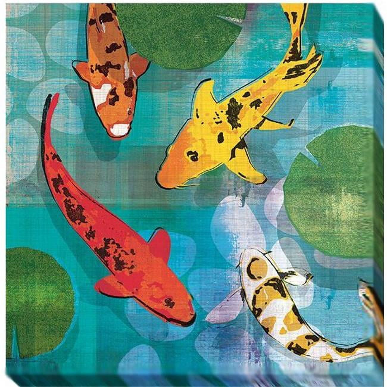 Artistic Home Gallery 3030V612CG Lucky Koi I by Tandi Venter Premium ...
