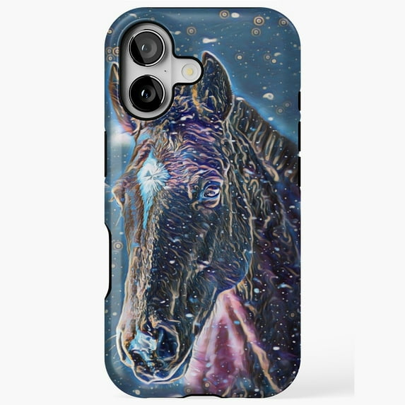 Artistic Horse Painting Graphic Design Phone Case 17 16 15 14 13 12 11 ...
