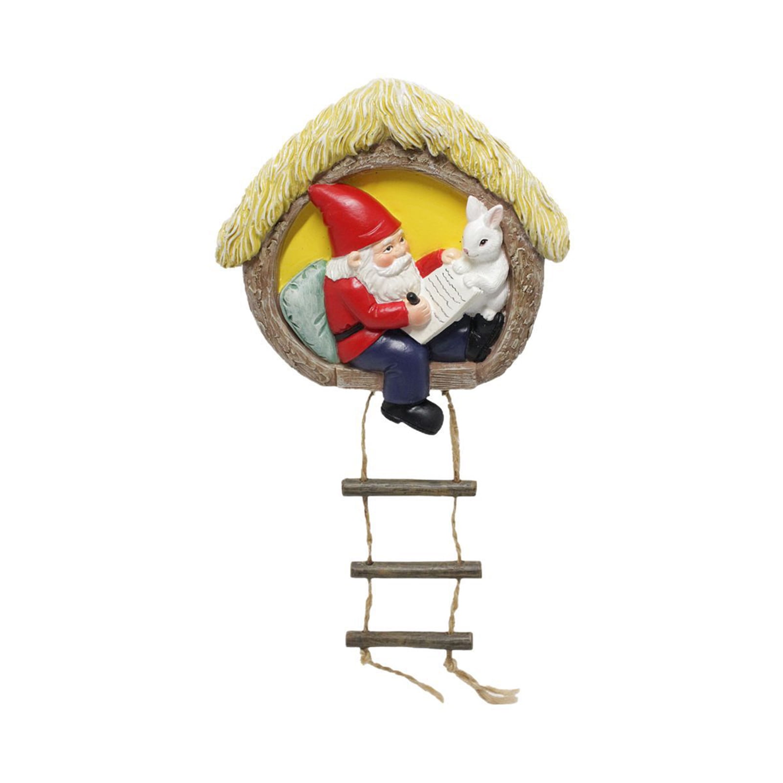 Artistic House Resin Dwarf Figurines Tree Statues for Garden and Indoor ...