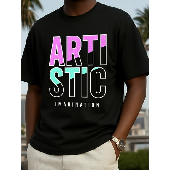 Artistic Imagination Christmas funny t shirts t-shirts men's 180G 100% ...