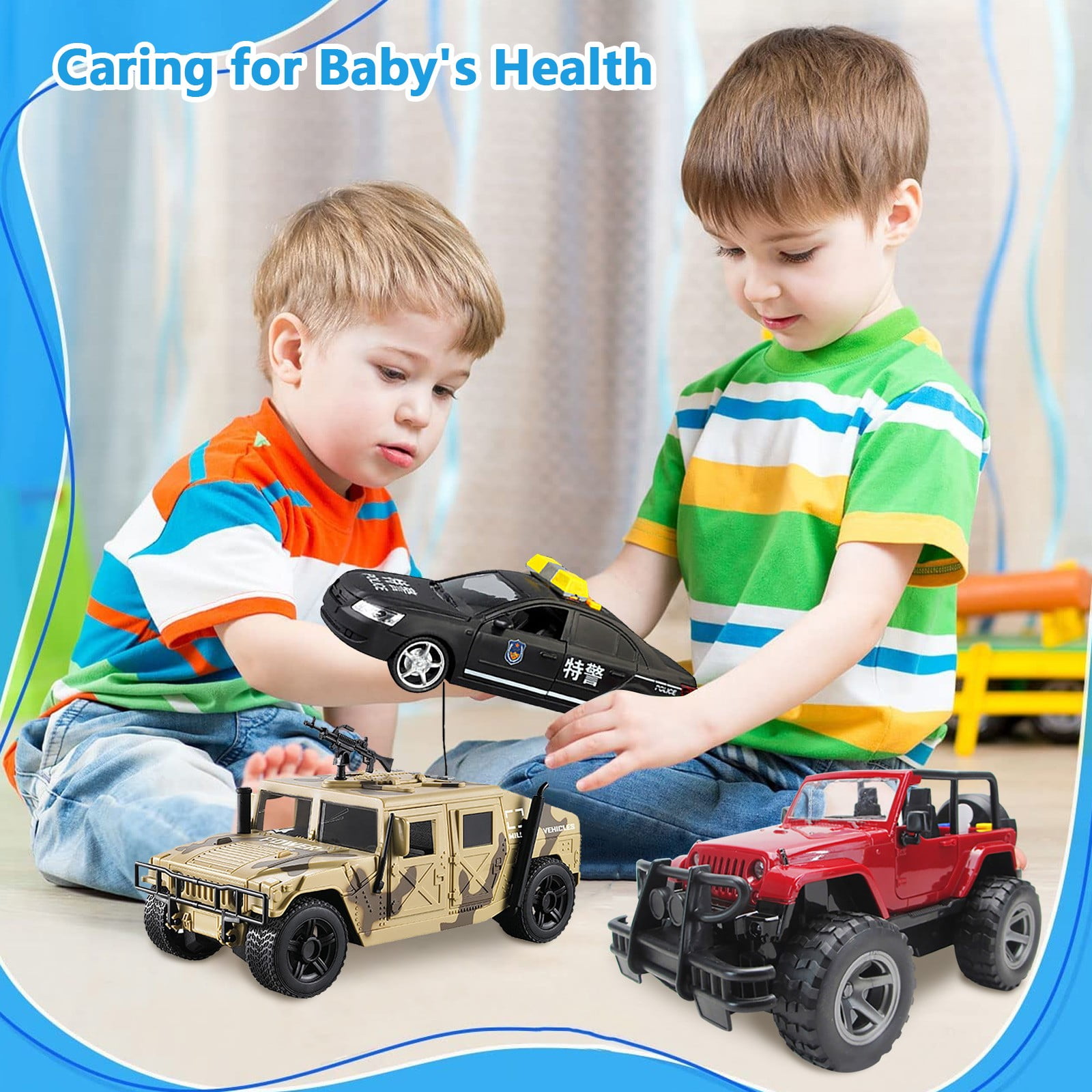 Artistic Inertial Sound And Light Simulation Car Ambulance Music ...