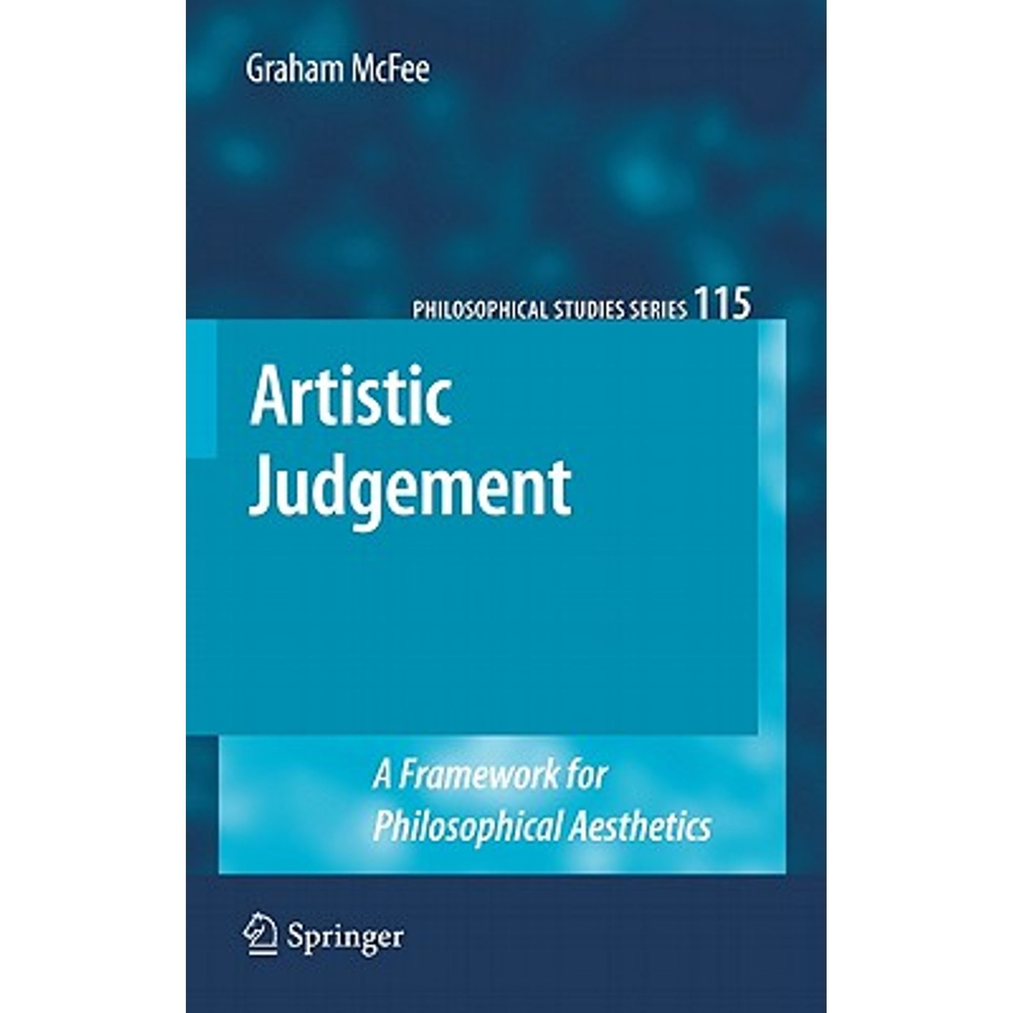 Pre-Owned Artistic Judgement: A Framework for Philosophical Aesthetics ...