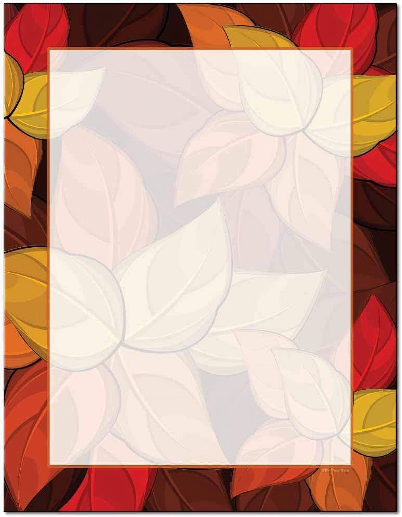 Letterhead Printer Paper Pink Lilies - 25 Sheets, 8.5x11 Inch, 28lb ...