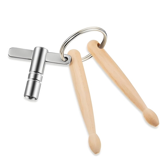 Artistic Maple Keychain In Drumstick Delicate Keyrings Pendant Charm ...