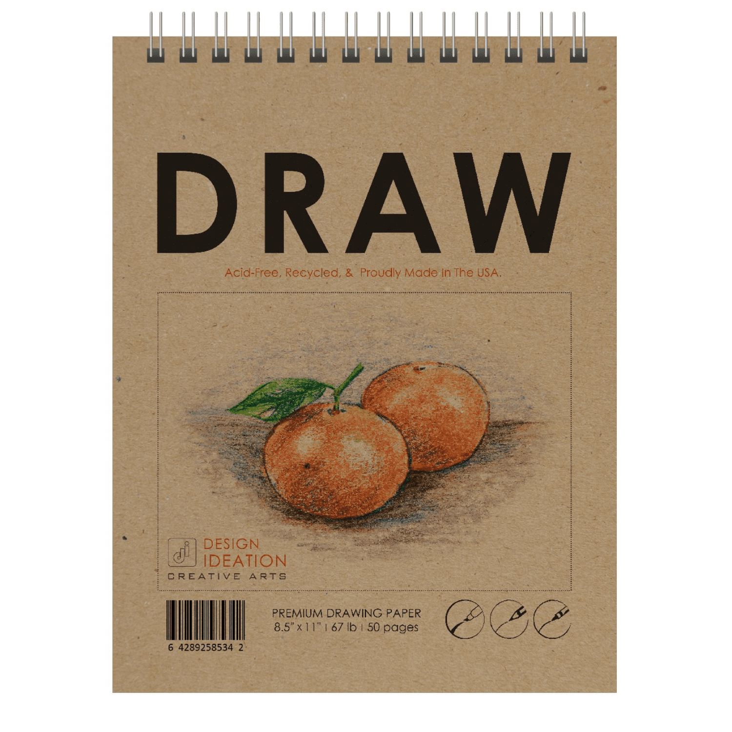 Artistic Masterpiece: Premium Heavy Paper Drawing Book for Pencil, Ink ...