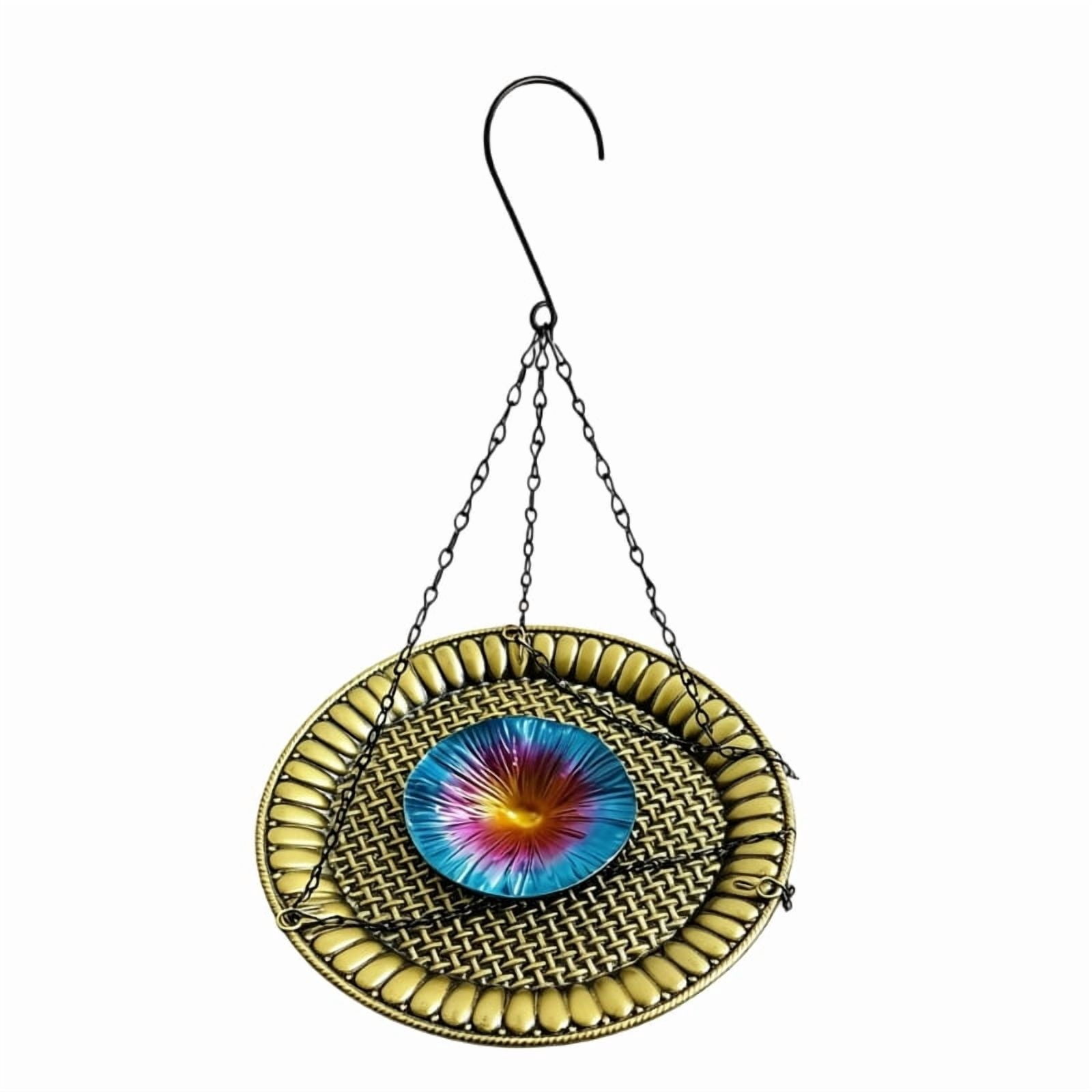 Artistic Metal Hanging Bird Dispenser Intended For outside Locations ...