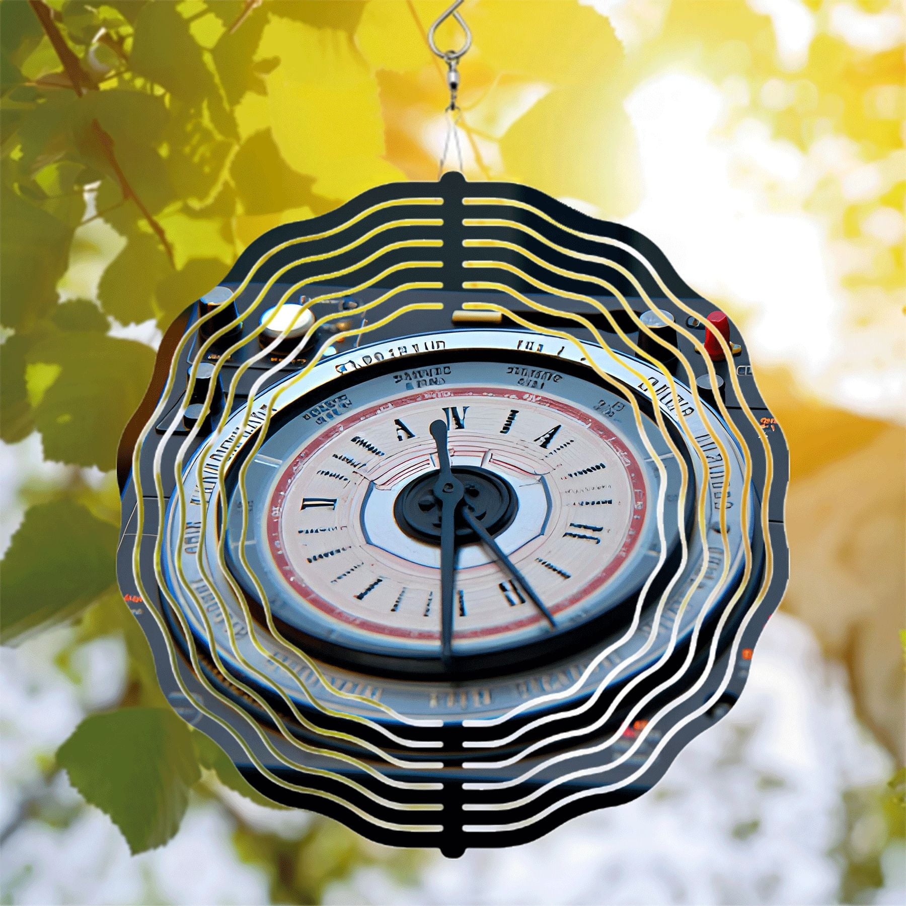 Artistic Metal Hanging Wind Spinners & Chimes for Yard & Garden ...