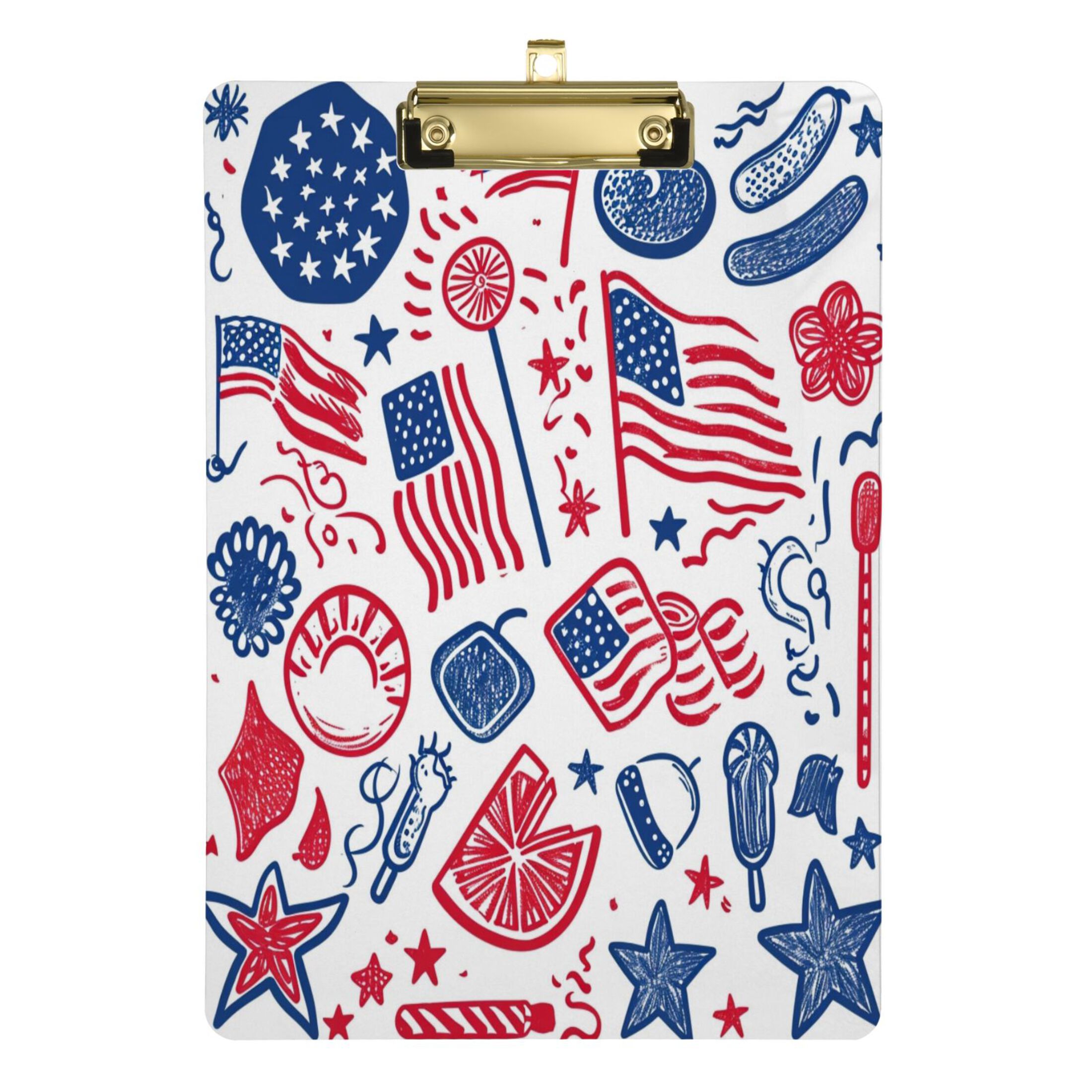 Artistic National Flag Acrylic Clipboards A4 Standard Letter Size ...