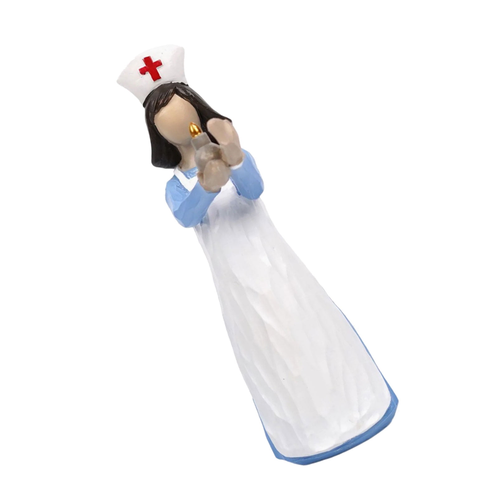 Artistic Nurse Statue with Lamp Heart Symbol For Healthcares ...