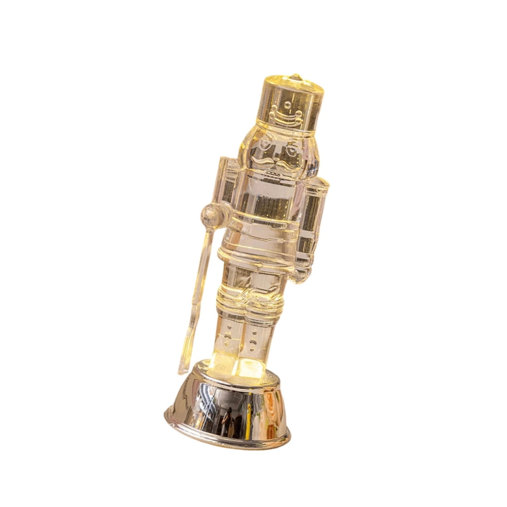 Artistic Nutcrackers Soldier Tabletop Figure With LED Light Holiday ...