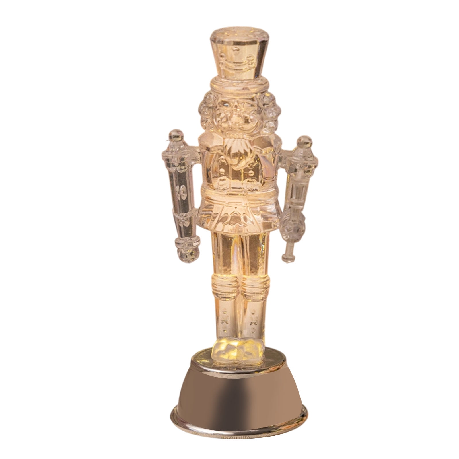 Artistic Nutcrackers Soldier Tabletop Figure With LED Light Holiday ...