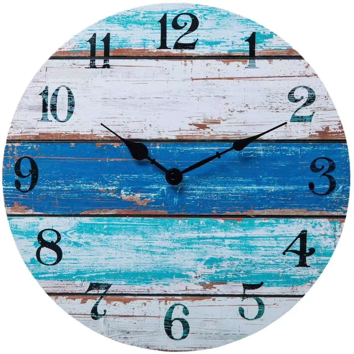 Artistic Ocean Wind Clock: A Handcrafted Timepiece for Any Living Space ...