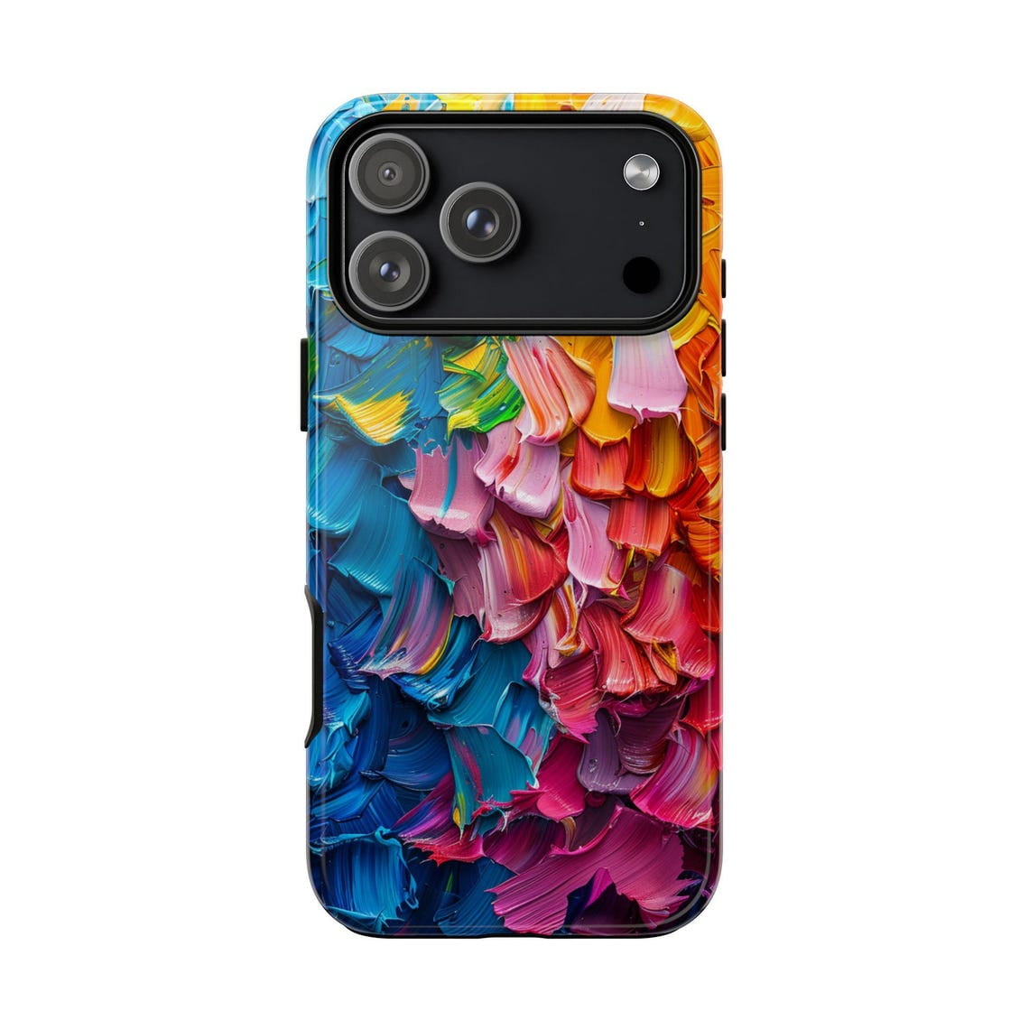 Artistic Paint Palette Dynamic Color Mix Phone Case with iPhone 17 to ...