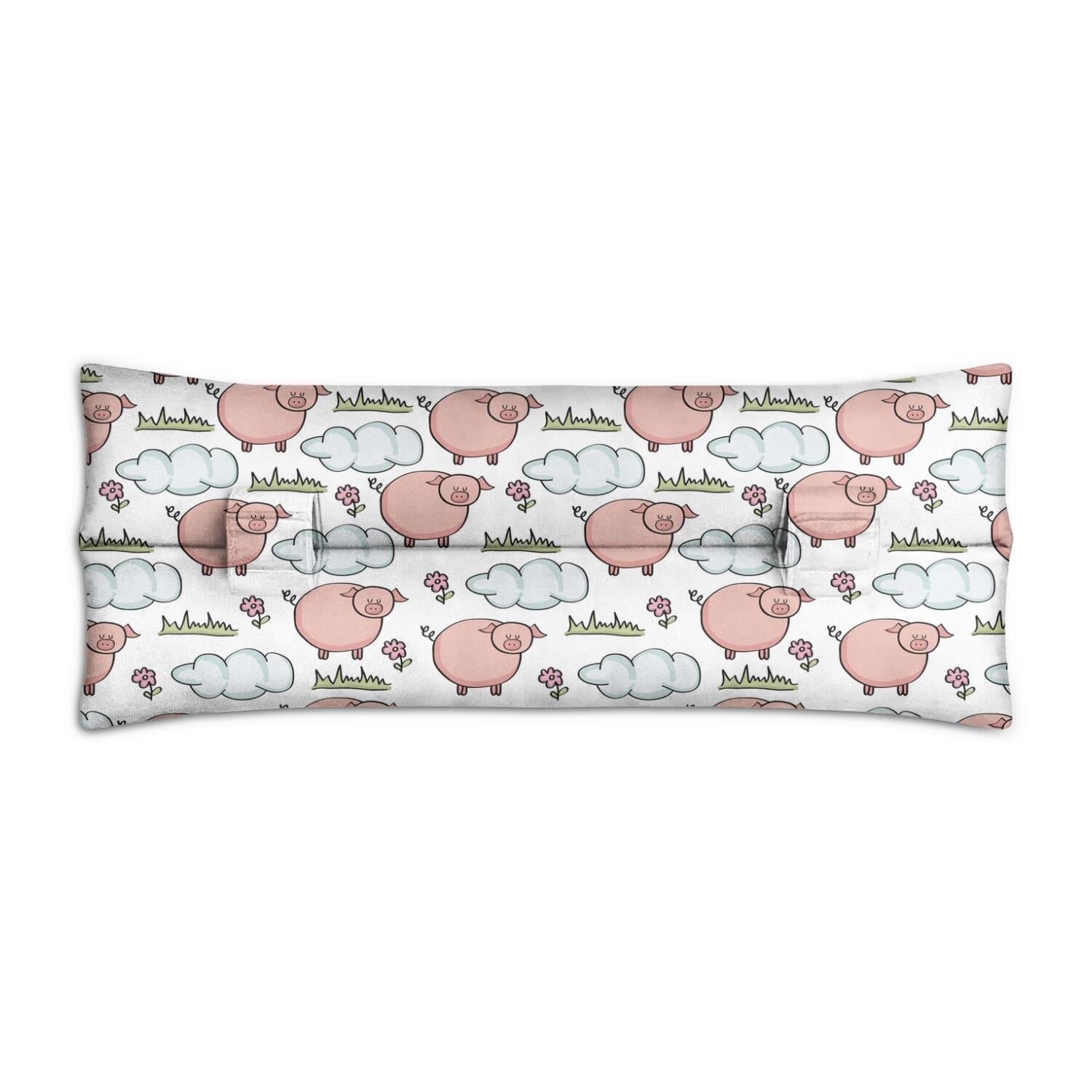 Artistic Pig Illustration Post Surgery Seatbelt Pillow - Pressure ...