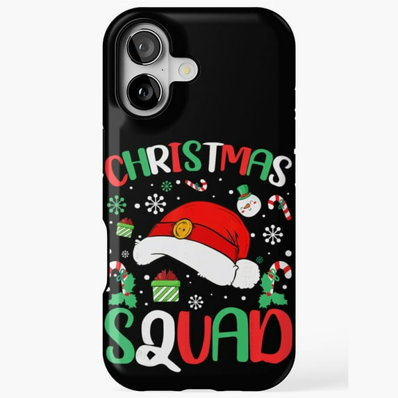 Artistic Retro Family Holiday Cheer for iPhone 17 11 12 13 14 15 16 Pro ...
