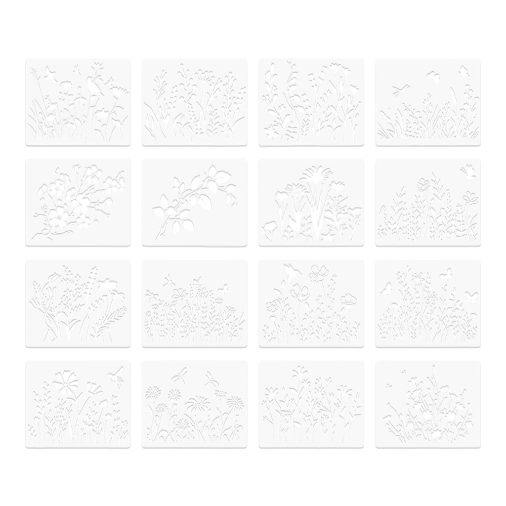 Artistic Reusable Stencil Template Design Tool Friendly Materials For ...