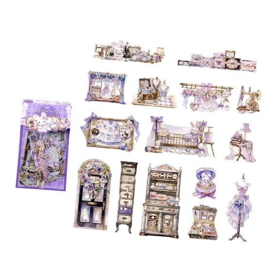 Artistic Scrapbooking Stickers Scrapbook Accessories Sticker ...