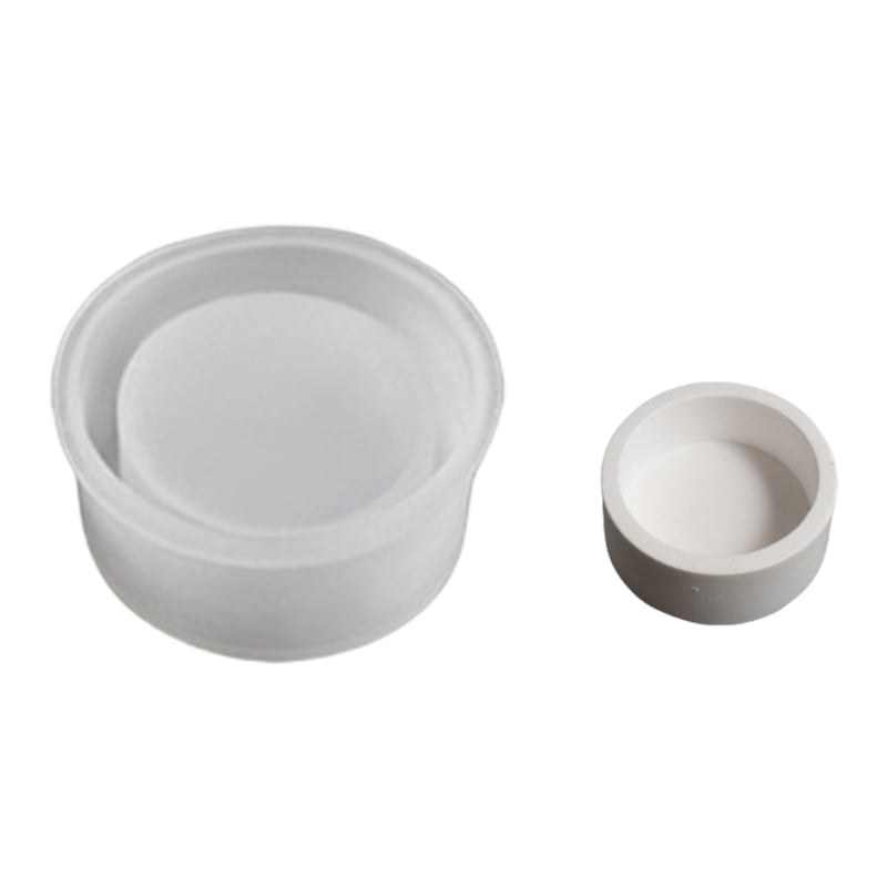 Artistic Silicone Mold House Shape Figurine Molds Candle Holder Molds ...