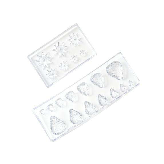 Artistic Silicone Strawberry Mold For Handmade Resin Art And Craft ...