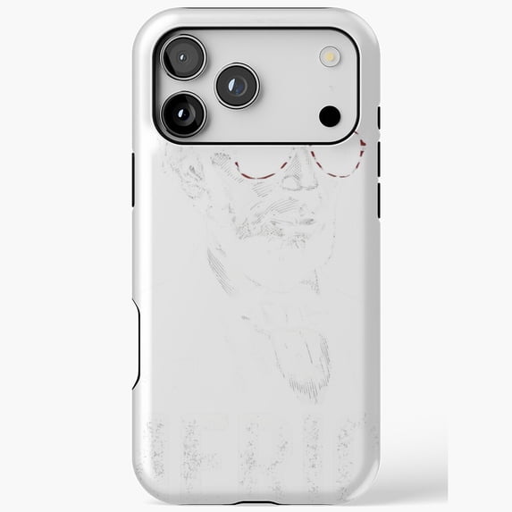 Artistic Sketch Portrait Text Design for iPhone Case 11 through 17 Pro ...
