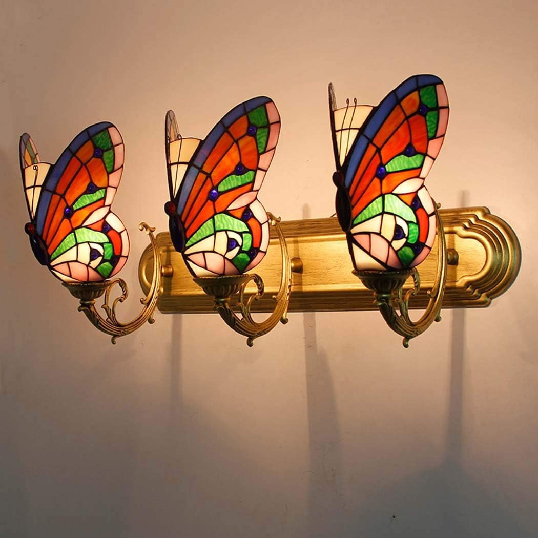 Artistic Style Wall Light, Butterfly Wall Sconce, Vintage Antique ...