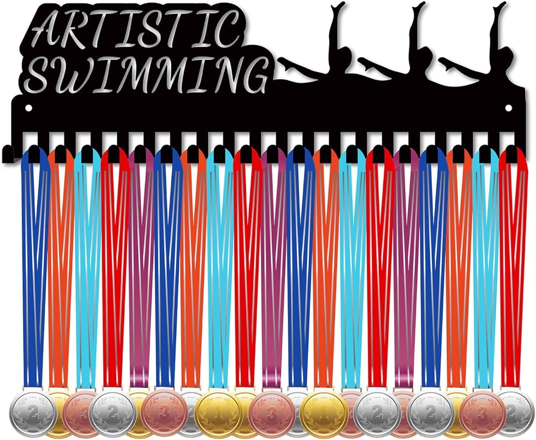 Artistic Swimming Medal Holder Competition Medal Hanger Display Rack ...