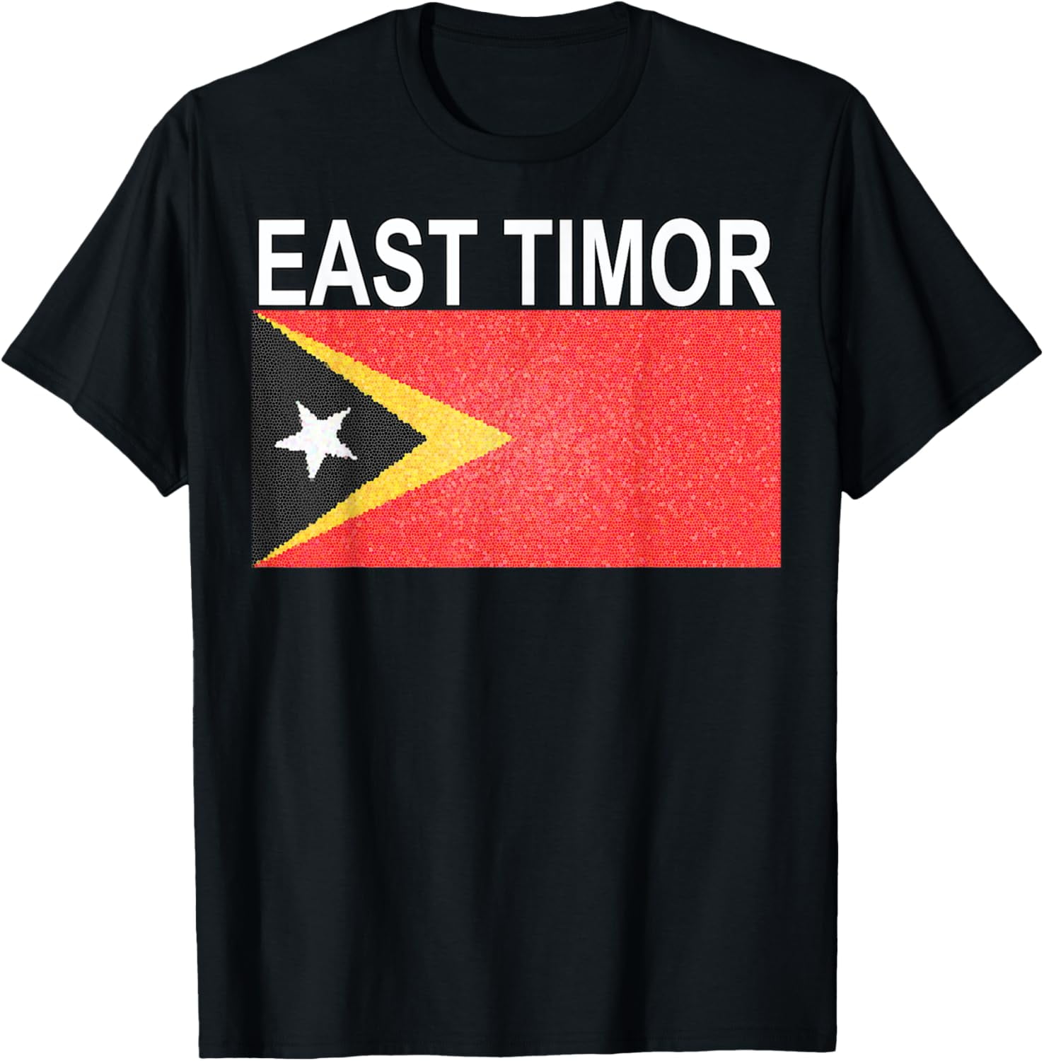 Artistic Timorese National Flag of East Timor T-Shirt - Walmart.com